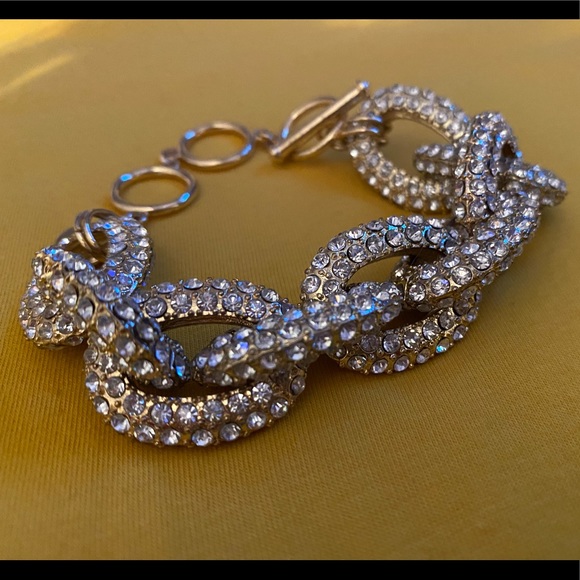 Jewelry | Chain Link Diamond Bracelet | Poshmark